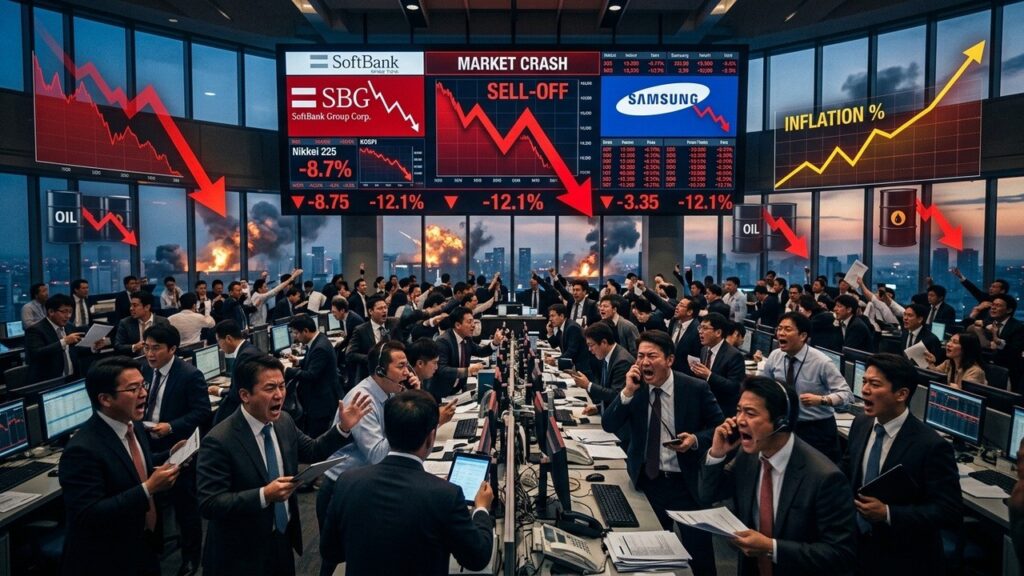 Tech Sell-Off Hits Asia Hard: Stocks Under Pressure Amid Global Tensions
