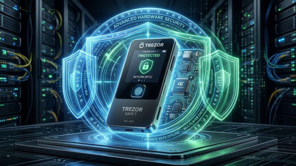 Trezor Safe 7 Remains Secure After TROPIC01 Chip Flaw Disclosure