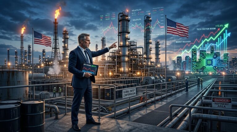 Trump Targets Big Oil Over Pump Prices as Markets Rebound