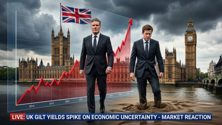 UK Gilt Yields Spike as Burnham Victory Raises Starmer Ouster Fears