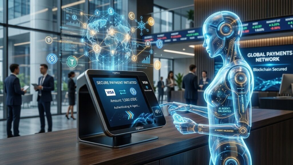 Wirex Teams Up With Visa to Test AI Agents for Stablecoin Payments